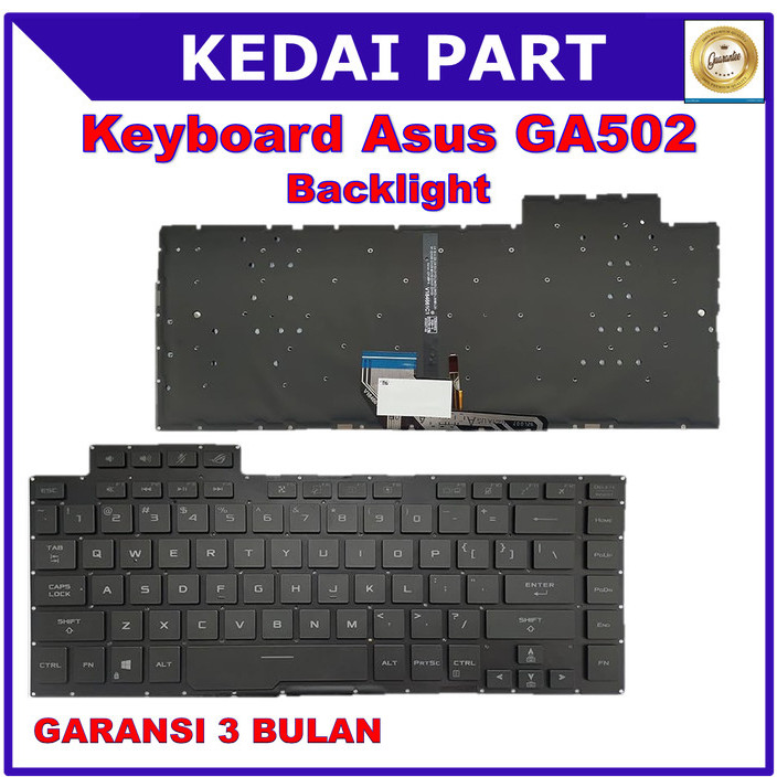 Jual Keyboard Asus ROG Zephyrus GA502 GX502 GA502D GA502DU GA502G ...