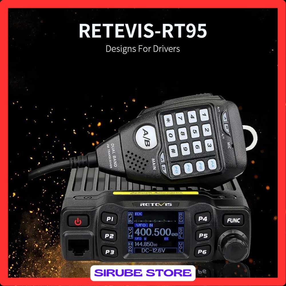 Jual RETEVIS Radio Rig Dual Band UHF VHF 200 Channel Digital Display ...