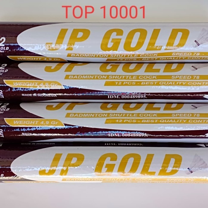Jual KOK JP GOLD | JAYA PRO GOLD ORiGiNAL SHUTTLE COCK | Shopee Indonesia