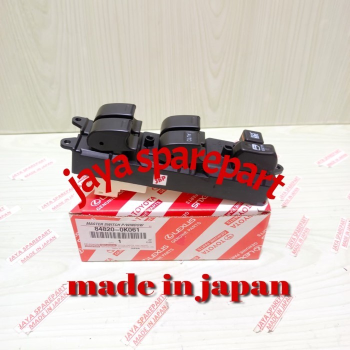 Jual Switch Master Power Window Pusat Kanan Innova Hilux Fortuner Lama ...