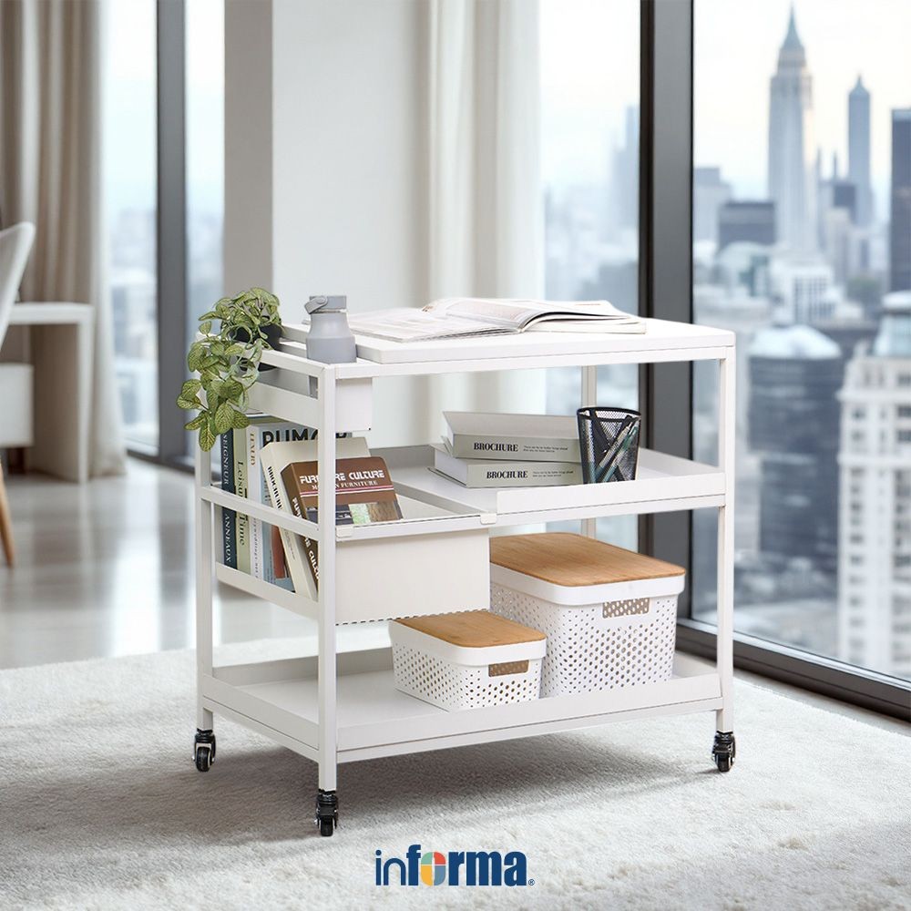 Jual Informa Wilton Rak Penyimpanan 3 Tingkat - Putih Organizer ...