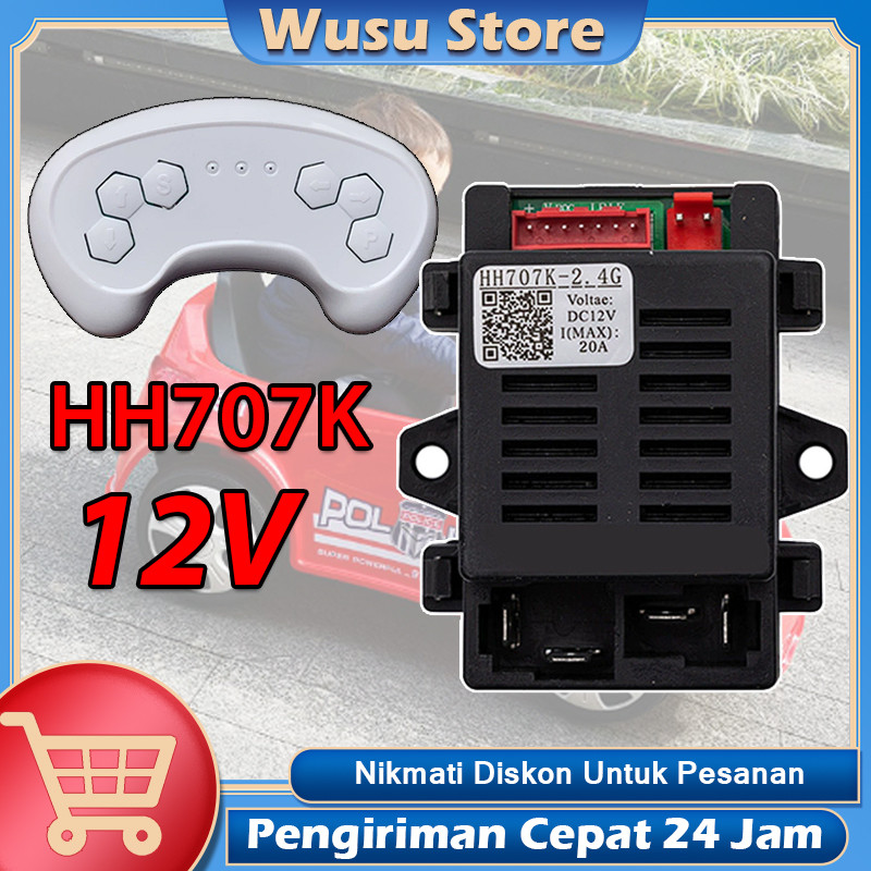 Jual HH-707K-12V Receiver Box Aki Mainan Anak Mobil Remote Kontrol ...