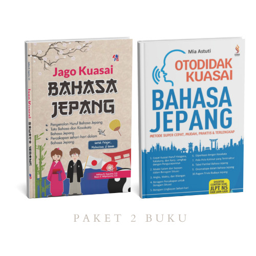 Jual Paket 2 Buku Bahasa Jepang Jago Kuasai Bahasa Jepang & Otodidak Kuasai Bahasa Jepang ...