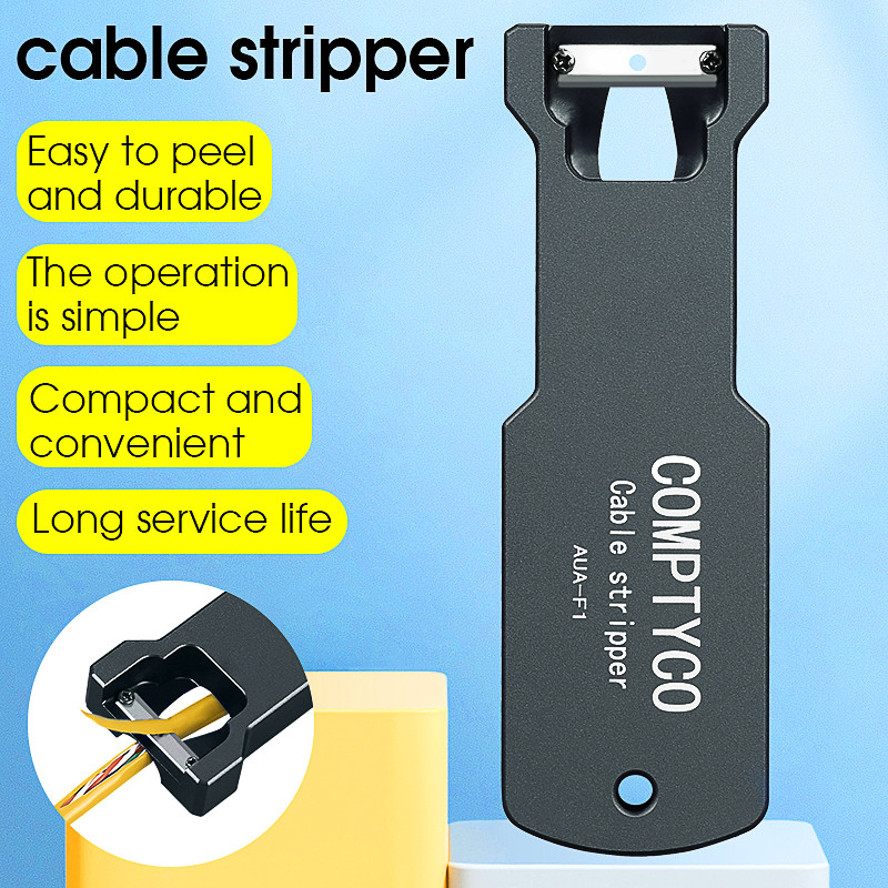 Jual COMPTYCO AUA-F1 FTTH Optical Fiber Tool Longitudinal Stripper ...