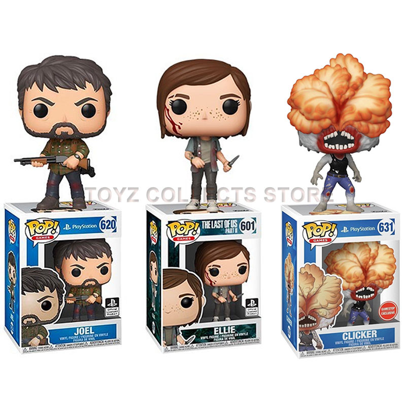 Jual Funko Pop Games The Last of Us #601 Ellie #620 JOEL #631 Clicker ...