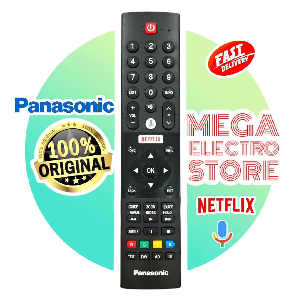 Jual REMOTE TV PANASONIC SMART ANDROID ORIGINAL | Shopee Indonesia
