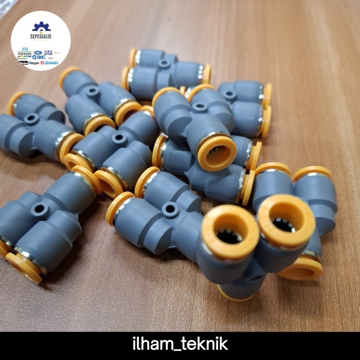 Jual fitting pneumatic Y 6mm untuk selang 6mm | Shopee Indonesia
