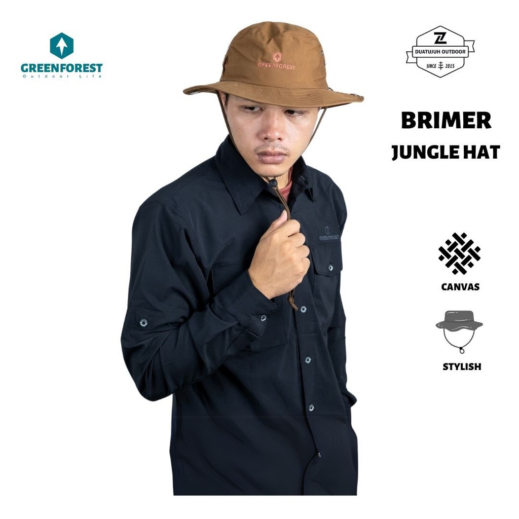Jual Greenforest Brimer Jungle Hat | Shopee Indonesia