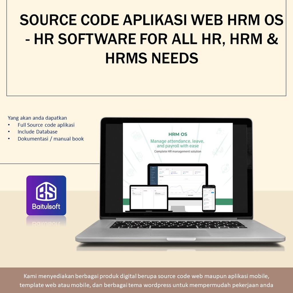 Jual SOURCE CODE APLIKASI WEB HRM OS - HR SOFTWARE FOR ALL HR, HRM ...