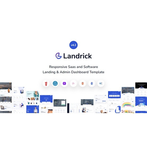 Jual Bootstrap 5 - Landrick 4.2.0 | Admin Dashboard & Landing Page HTML Template (Bundling ...