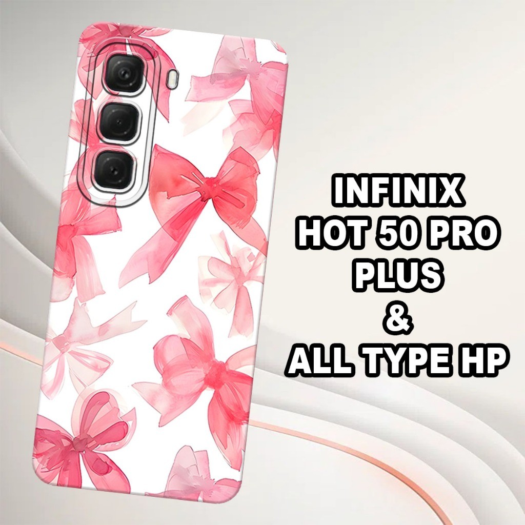 Jual (KS18) Softcase karet untuk INFINIX HOT 50 PRO PLUS 2024 Motif gambar karakter Motif Cewek ...