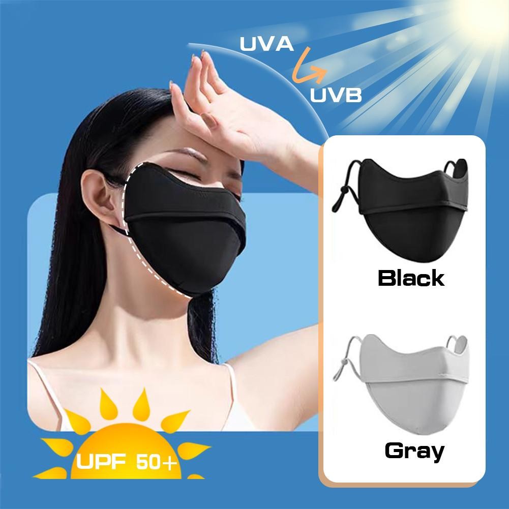 Jual 【READY】Masker Anti UV Wajah Ultraviolet UPF50+/Bahan Halus Nyaman/Perlindungan bernapas ...