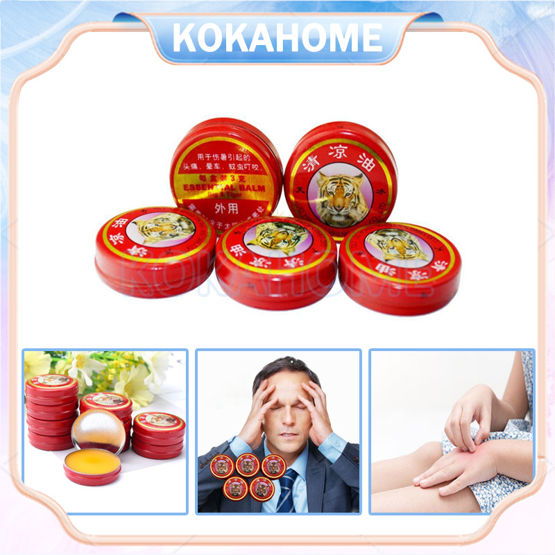 Jual tiger balm red balsem / white ointment / balsem harimau | Shopee ...