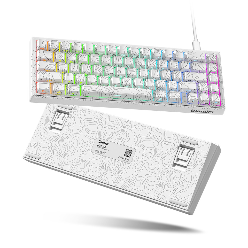 Jual M68 HE V2 Mechanical Keyboard Rapid Trigger Rgb Customs Keyboard ...