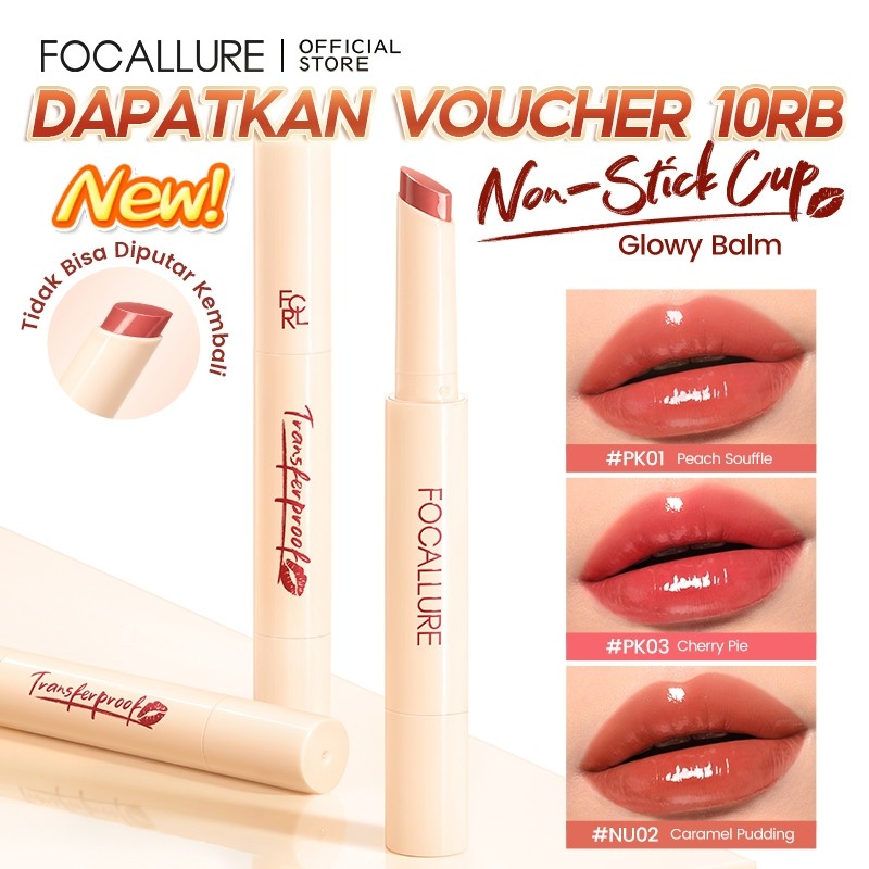 Jual [ NEW ] FOCALLURE #TransferproofHero Glossy Lip Balm Lock ...