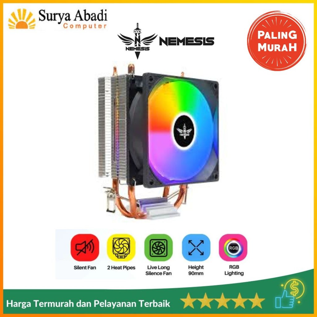 Jual NYK Nemesis Windranger F9 Fan Processor 9cm Single Fan RGB | Fan ...