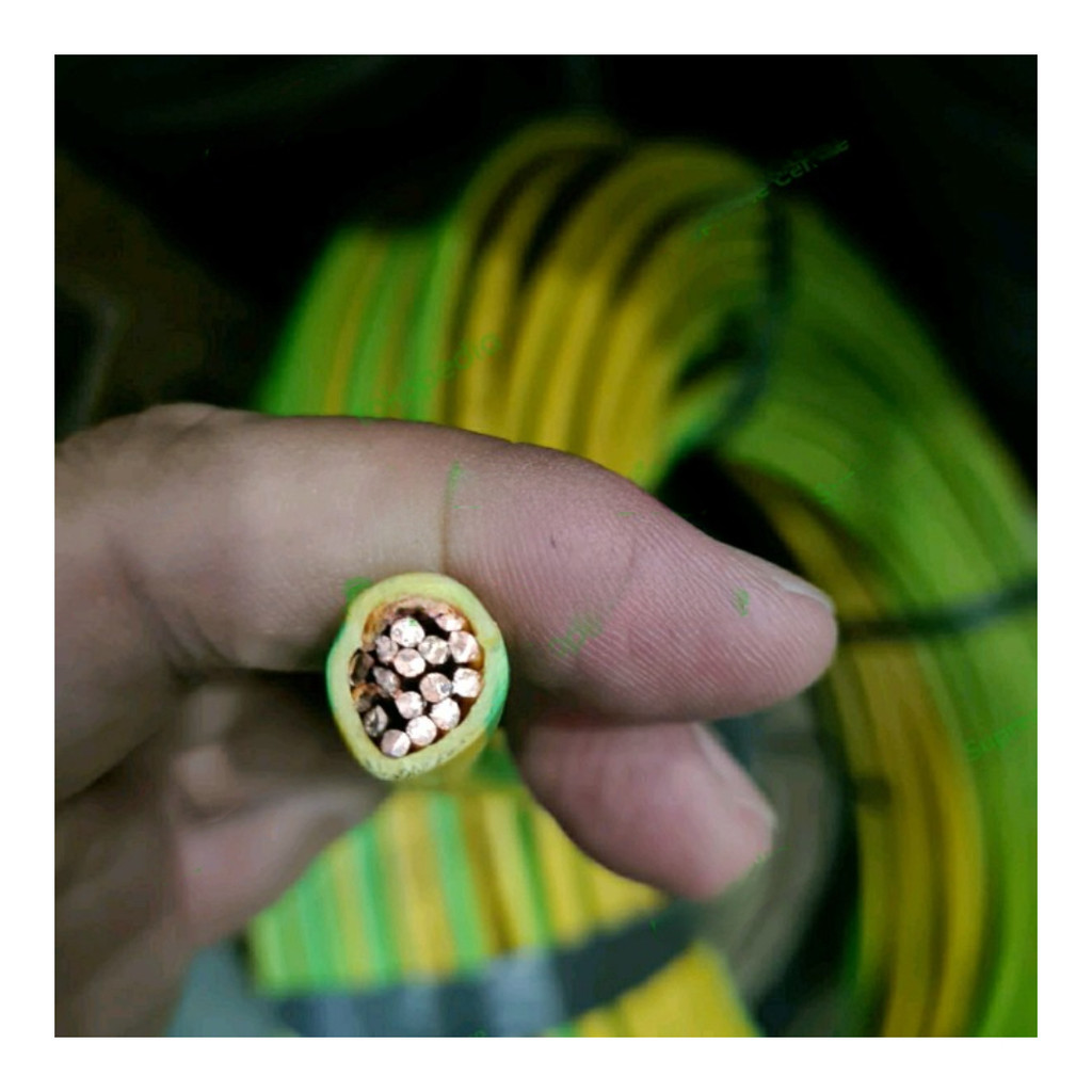 Jual Kabel Ground NYA 70 70mm Lindo / Metal Meteran / Eceran Grounding ...