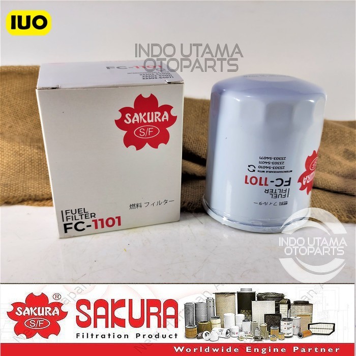 Jual Filter Solar Kijang Diesel Hiace Diesel Saringan Solar SAKURA FC ...