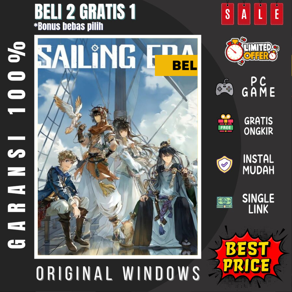 Jual SAILING ERA EDGE OF THE WORLD - GAME PC - GAME LAPTOP - PC GAMES ...