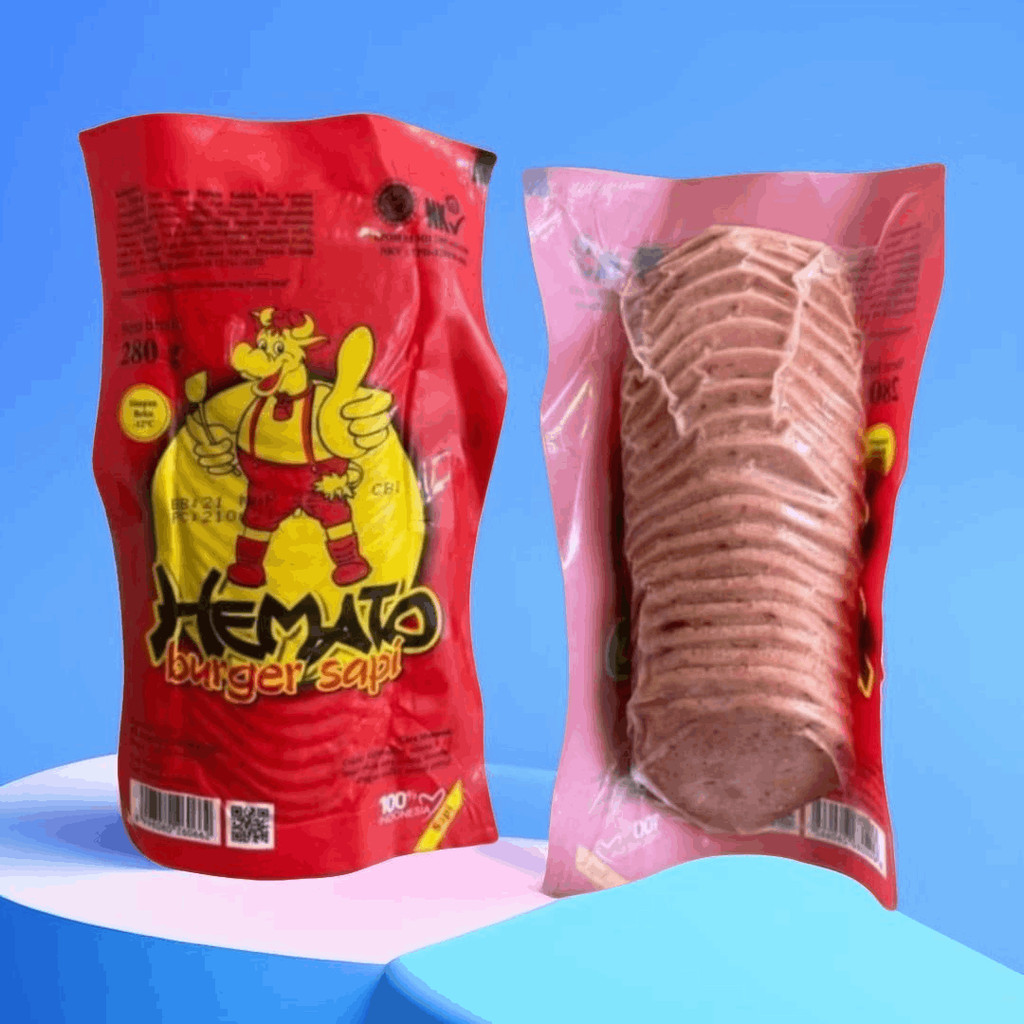 Jual Hemato Burger Sapi 280 gr / 250 gr | Shopee Indonesia