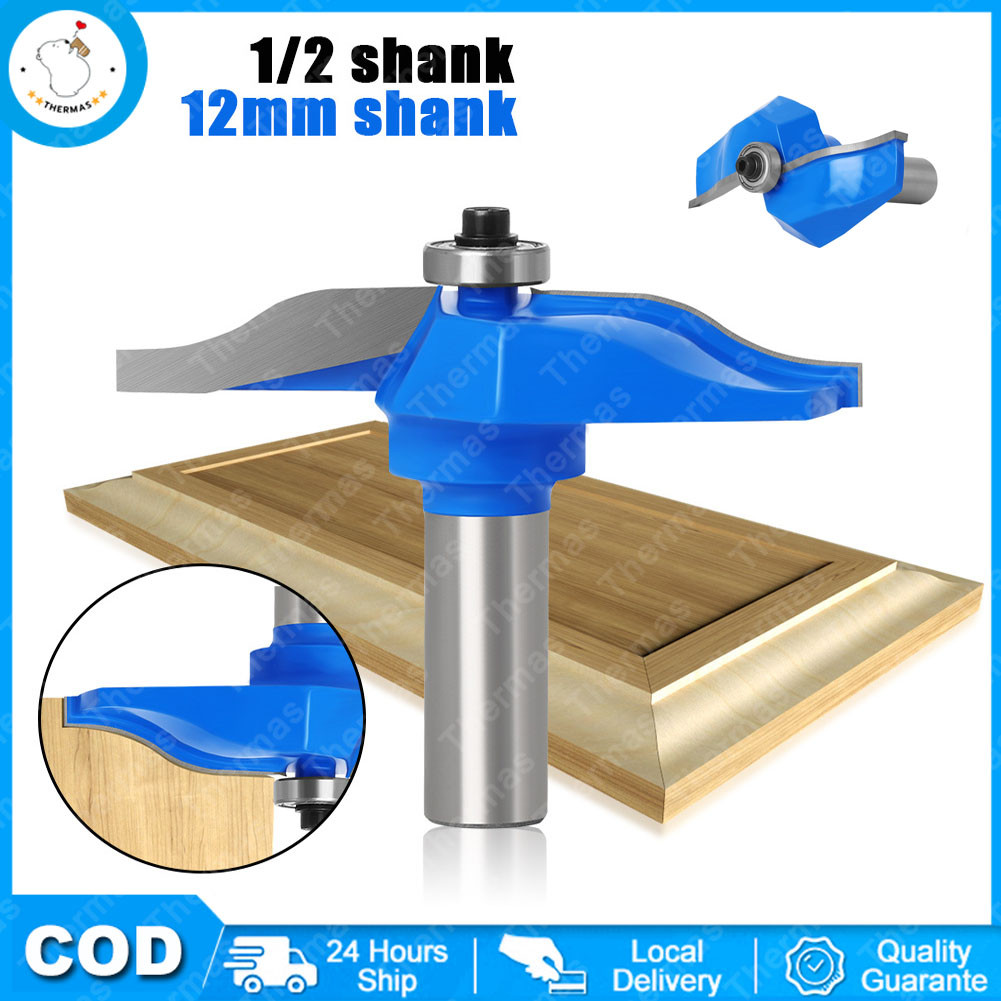 Jual 【COD】1/2 Shank 12mm Shank Mata Router Profil Panel Pintu Raised ...