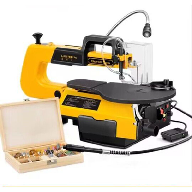 Jual 16 Inch LED Electric Jig Saw Bench Saw Woodworking Wire Saw ...