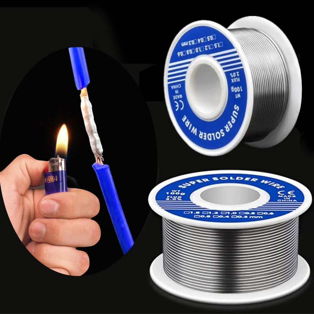 Jual Disposable Lighter Solder Welding Wire Soldering Tin Wires ...