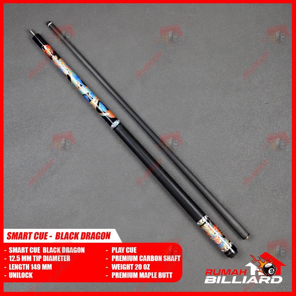 Jual Stick Billiard - Billiard Cue - Smart Cue Black Dragon - Premium ...