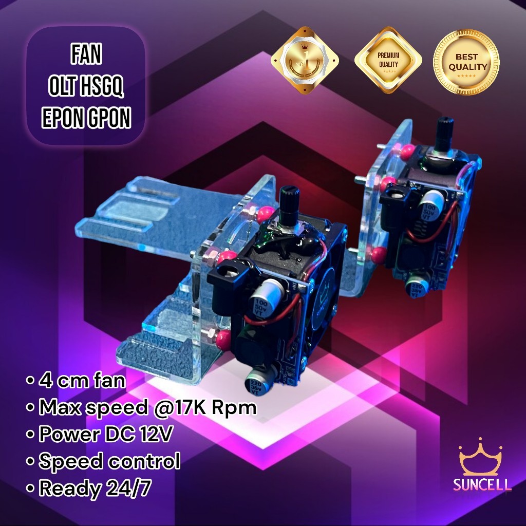 Jual Kipas Fan Pendingin OLT HSGQ EPON GPON VSOL ZTE | Shopee Indonesia