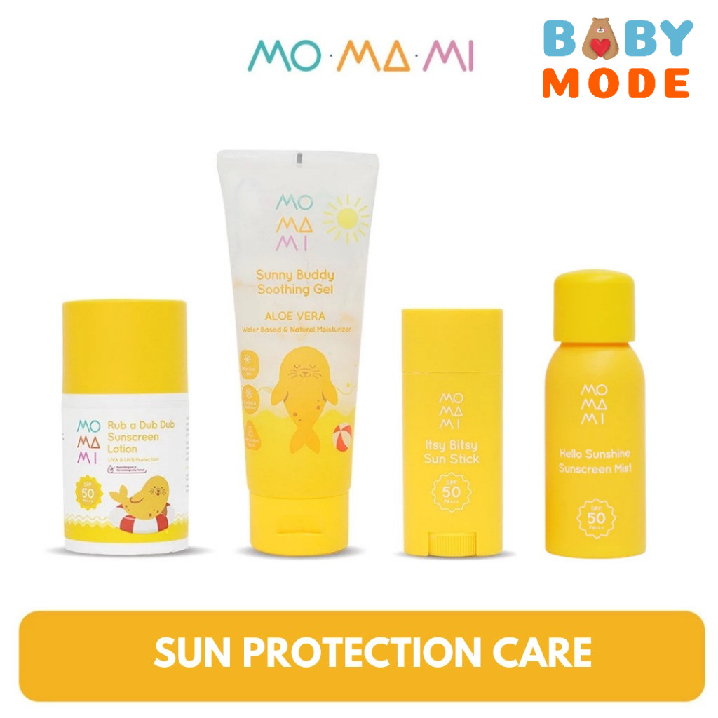 Jual MOMAMI Sun Protection Care | Perawatan Skincare Sunscreen Lotion ...