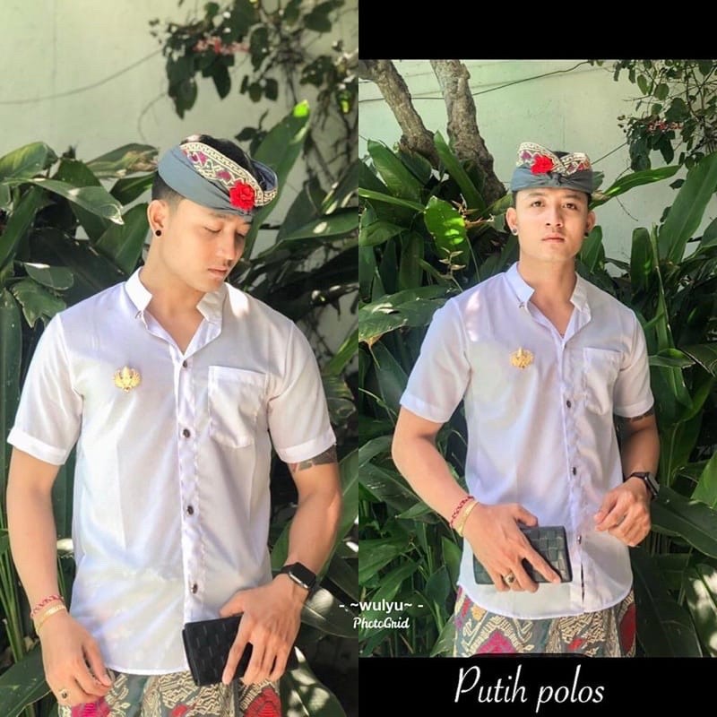 Jual semi safari moscreff | safari dewasa | baju adat bali cowok ...