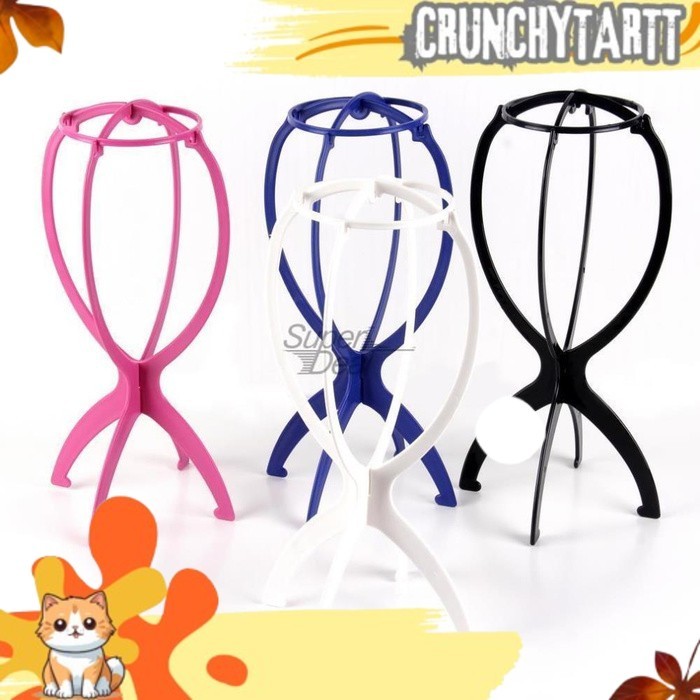 Jual VIRAL WS gantungan rambut palsu tempat penyimpanan wig stand ...