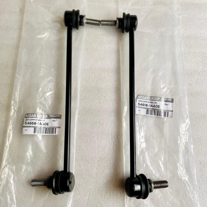 Jual Link Stabilizer Depan Set Nissan 54618-1AA0E / 54668-1AA0E Nissan ...