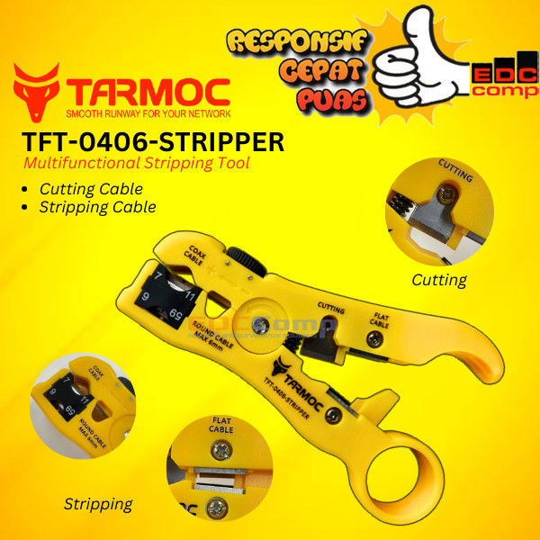 Jual Tarmoc TFT-0406-STRIPPER | Rotary Cable Stripper Cutter Tool Alat ...