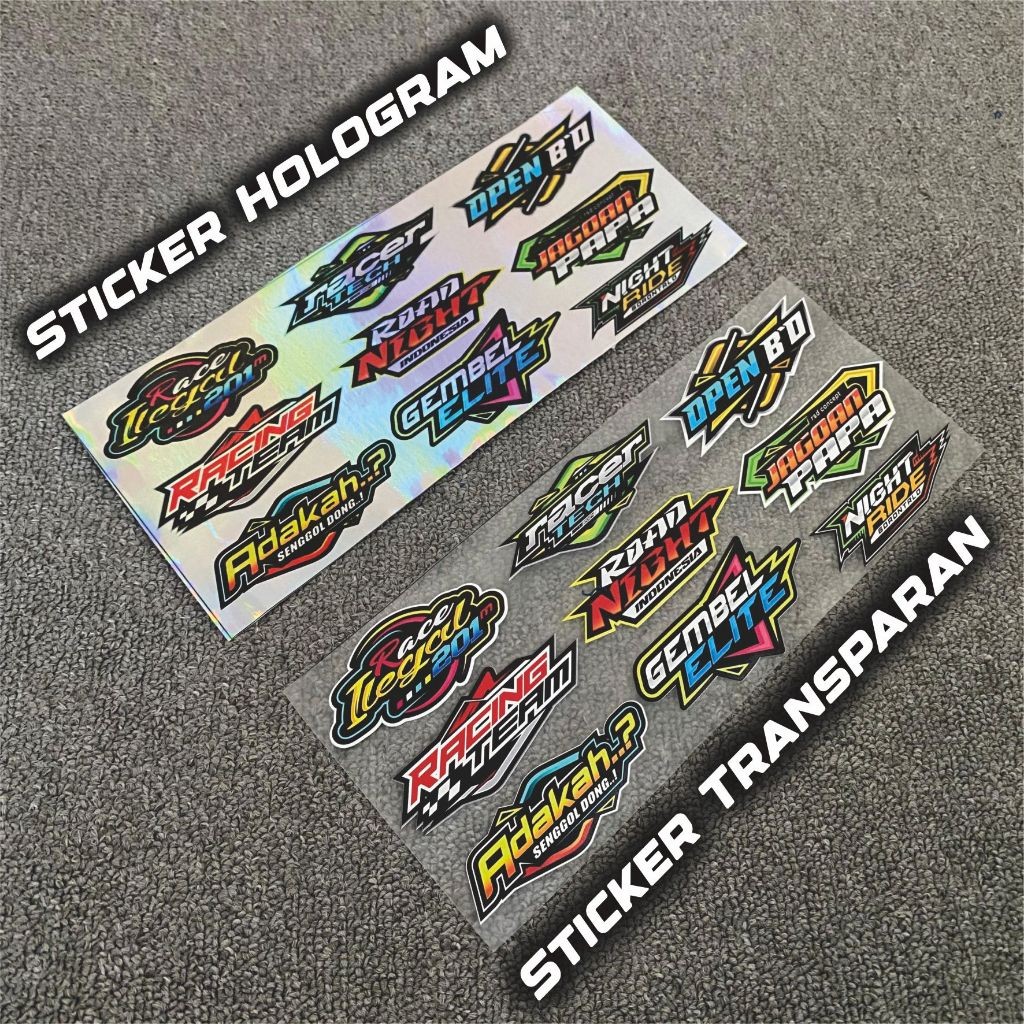 Jual Sticker Racing Sticker Herex Sticker 2 Tak - Sticker Racing ...