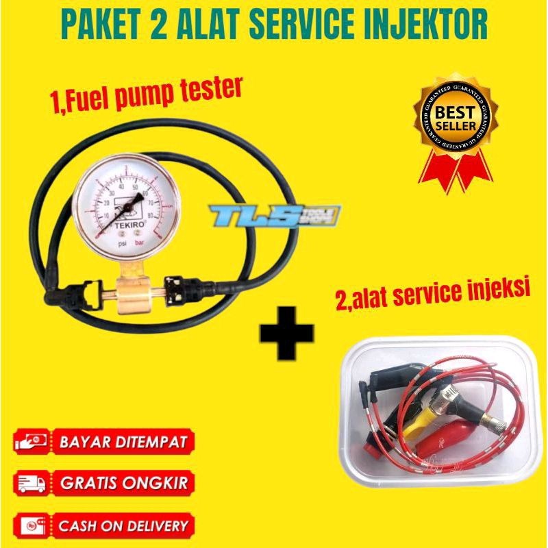 Jual PAKET KUMPLITT Alat ukuran tekanan fuelpump motor injeksi + alat ...