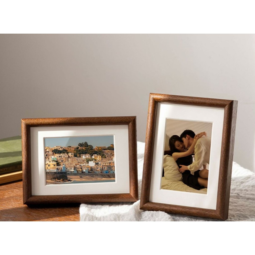 Jual 2 UKURAN Muji Inspired Bingkai kayu Wooden Frame Minimalis ...