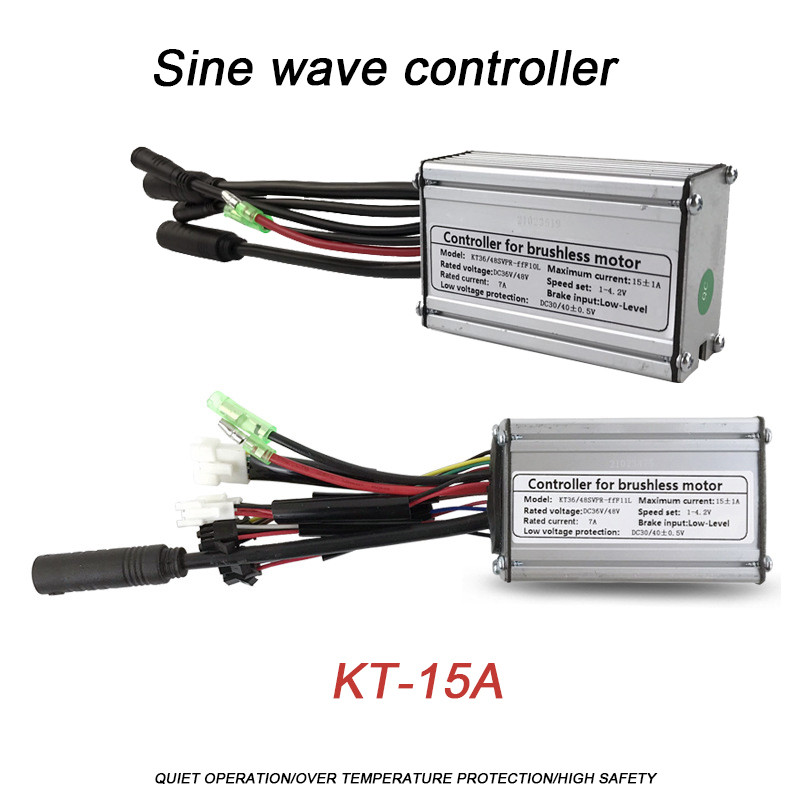 Jual Original E-Bike Controller KT-15A Sine Wave Waterproof Elektrische Fahrrad Mountain Scooter ...
