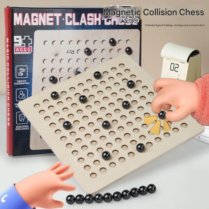 Jual [LOGU] Mainan magnetic battle, Catur magnetik, Mainan interaksi ...