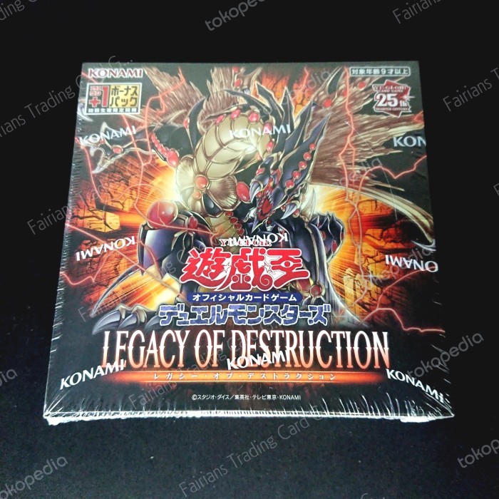 Jual Sealed Booster Box YuGiOh OCG LEDE Legacy of Destruction | Shopee Indonesia