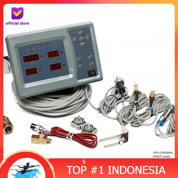 Jual INDIKATOR MESIN DIESEL KAPAL DENGAN ALARM MODEL SY-4 monitor ...