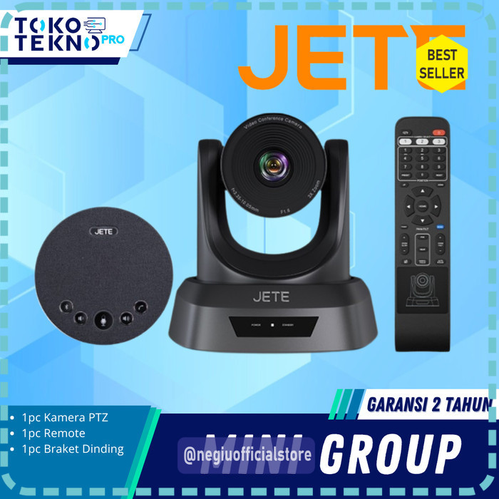 Jual (TTP) Jete Mini Group Conference PTZ 3x Zoom + Microphone Speaker ...
