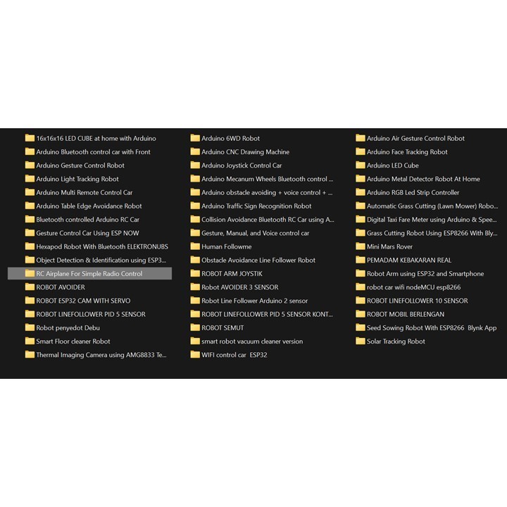 Jual 50 PROGRAM ROBOT ARDUINO NODEMCU | Shopee Indonesia