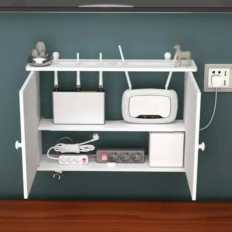Jual Wall Hanging Plug Board Bracket Cable Organizer PVC Panel Shelf ...