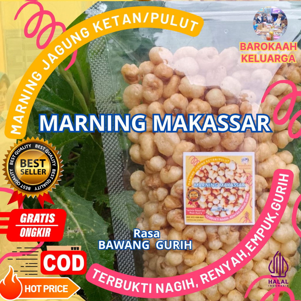 Jual CEMILAN KLASIK MARNING JAGUNG SULTAN/ SNACK MARNING JAGUNG PREMIUM ...