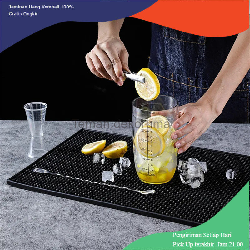 Jual TD - DPR TAIYANG Bar Mat Rubber Spill Proof Antislip Tatakan Gelas ...