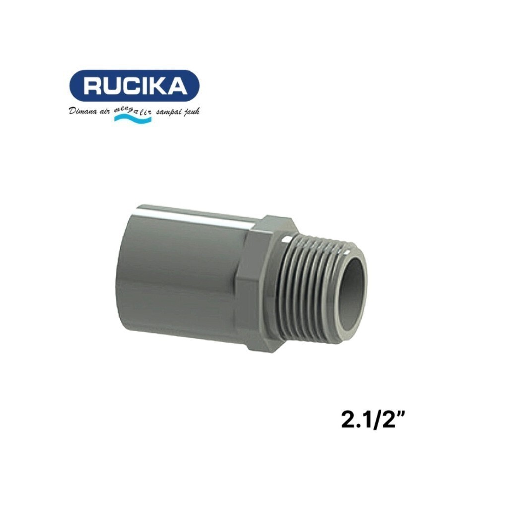Jual Valve Socket AW 2.1/2" inch (RUCIKA) / SDL (Sock Drat Luar ...
