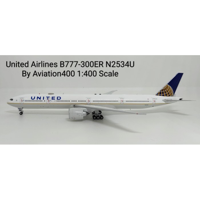 Jual Pesawat Terbang United Airlines B777-300ER N2534U Aviation400 ...