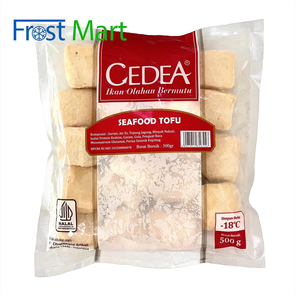 Jual Seafood Tofu Cedea 500Gr | Shopee Indonesia