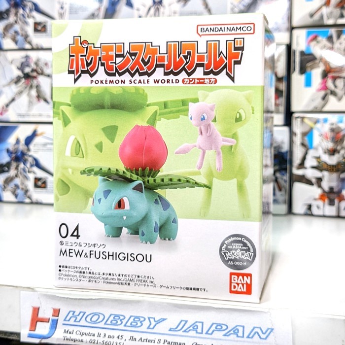 Jual Pokemon Scale World Kanto Region 04 - Mew & Fushigisou | Shopee ...